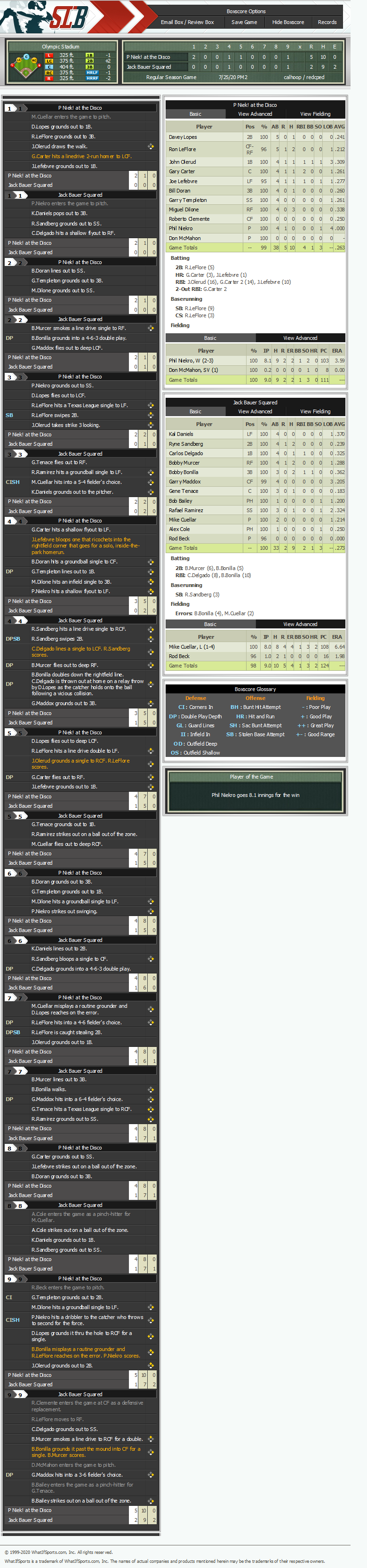 Games 21-22: A Glimpse of the Other League | Runs, Bits, & Eras